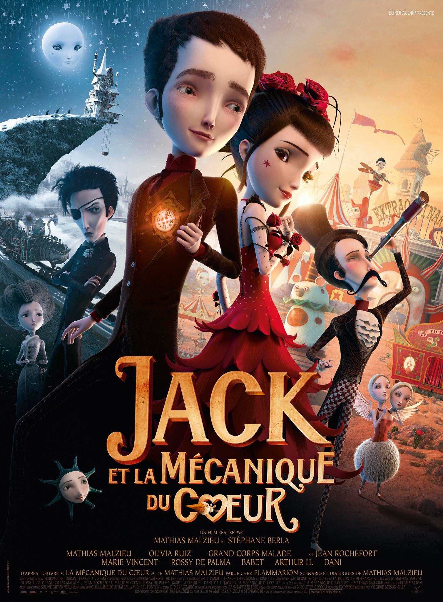 Jack et la mécanique du coeur (Critique) - Regard en Coulisse